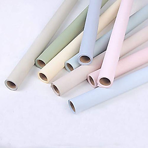 Flower Wrap Paper Rolls White Korean Floral Bouquet Wrapping Paper Supplies Waterproof Fresh Flowers Gift Packaging Marterials (Color 1)