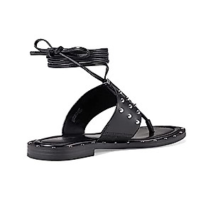 Michael Kors Jagger Flat Sandal Black 10 M