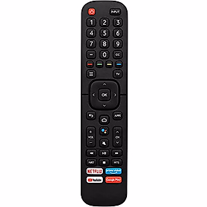 ERF2G60H Remote Control Replacement for Hisense Android Smart TV - No Voice Search