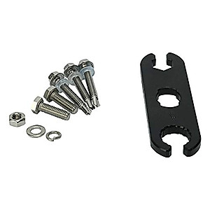 RELMON 16 Units (4 Set) Solar Panel Mounting Z Brackets with Nuts and Bolts for RV Camper, Boat, Wall and Other Off Gird Roof Installation
