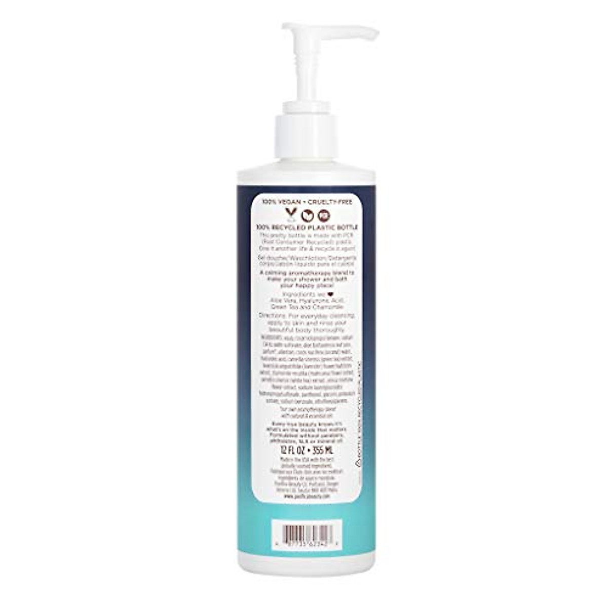 Pacifica Coconut Cream Body Wash 12 oz