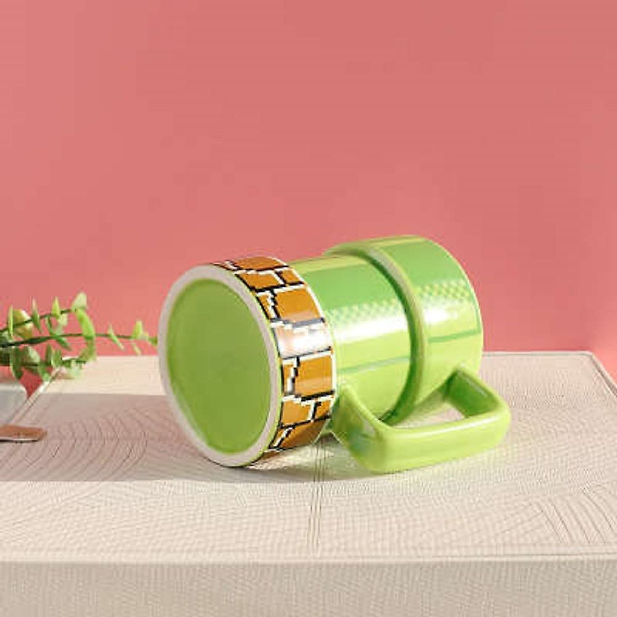 EXIGENT Gamer Pipe Ceramic Coffee Tea Cup Mug Collectible 15 Oz Ounces (Pipe)