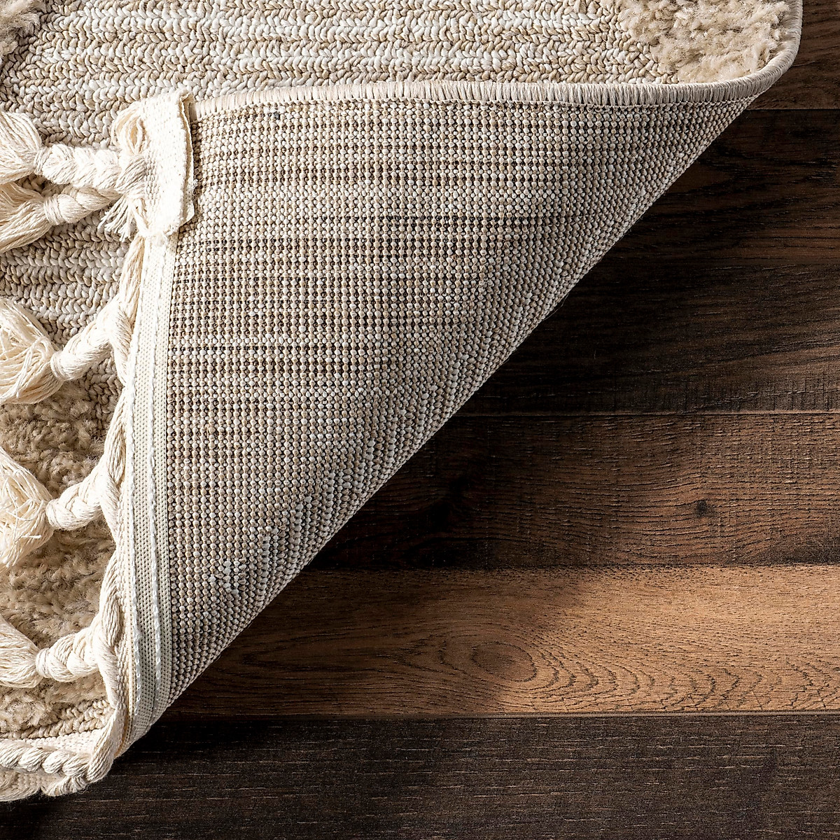 nuLOOM Marissa Trellis 9x12 Area Rug for Living Room Bedroom Dining Room Kitchen, Beige/Ivory