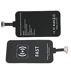 10W Qi Fast Wireless Charging Receiver USB Type C Interface Wireless Charger Receiver Chip for USB C Interface Mobile Phones
