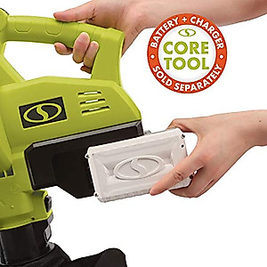 Sun Joe 24V-X2-BVM143-CT 48-Volt IONMAX 143-MPH 283-CFM Cordless Blower Vacuum Mulcher, Tool Only