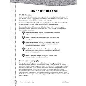 180 Days™: Social Studies, Geography for 4th Grade Practice Workbook for Classroom and Home, Cool and Fun Practice Created by Teachers (180 Days of Practice)