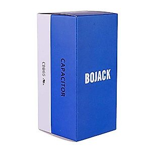 BOJACK 20 uf 370V 450V AC CBB65 Motor and Fan Starting Round Capacitor 20 MFD 10000AFC
