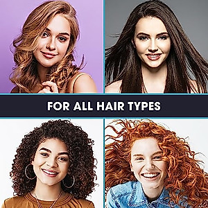 Biotin Hair Growth Shampoo And Conditioner For Women And Men With DHT Blockers, Shampoo and Conditioner For Thinning Hair and Hair Loss, Paraben Free, Sulfate Free, 16 oz. (473 ml) Bottles