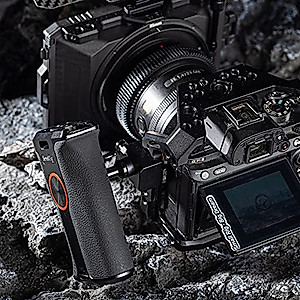 SmallRig Push-Button Rotating NATO Handle, Quick Release Handgrip for DLSR Camera Cage Kit, w/ Built-in NATO Rail, Left Side - 3260