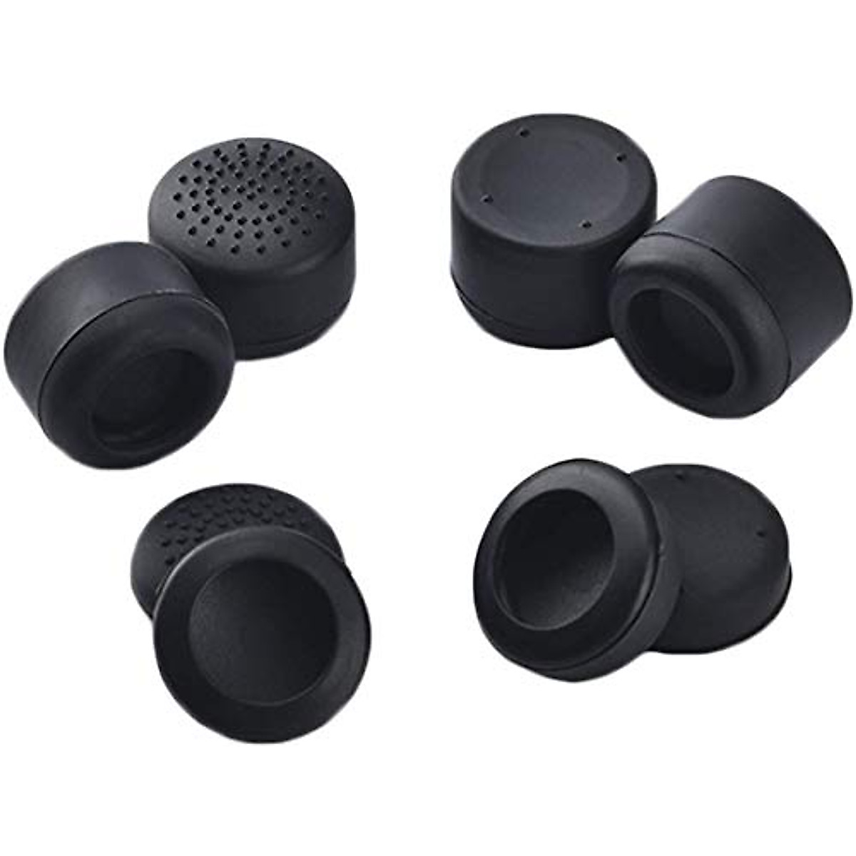 Silicone Cover Skin Case Shell for PS4 Sony Playstation 4 Slim/Pro Dualshock 4 Controller Cover with Pro Thumb Grips x 8 (Graffiti-White)