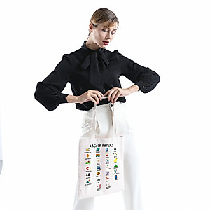 MNIGIU Ics Tote Bag Physics Lovers Gift Physics Graduation Gift Sicence Teacher Bag (Ics Tote)