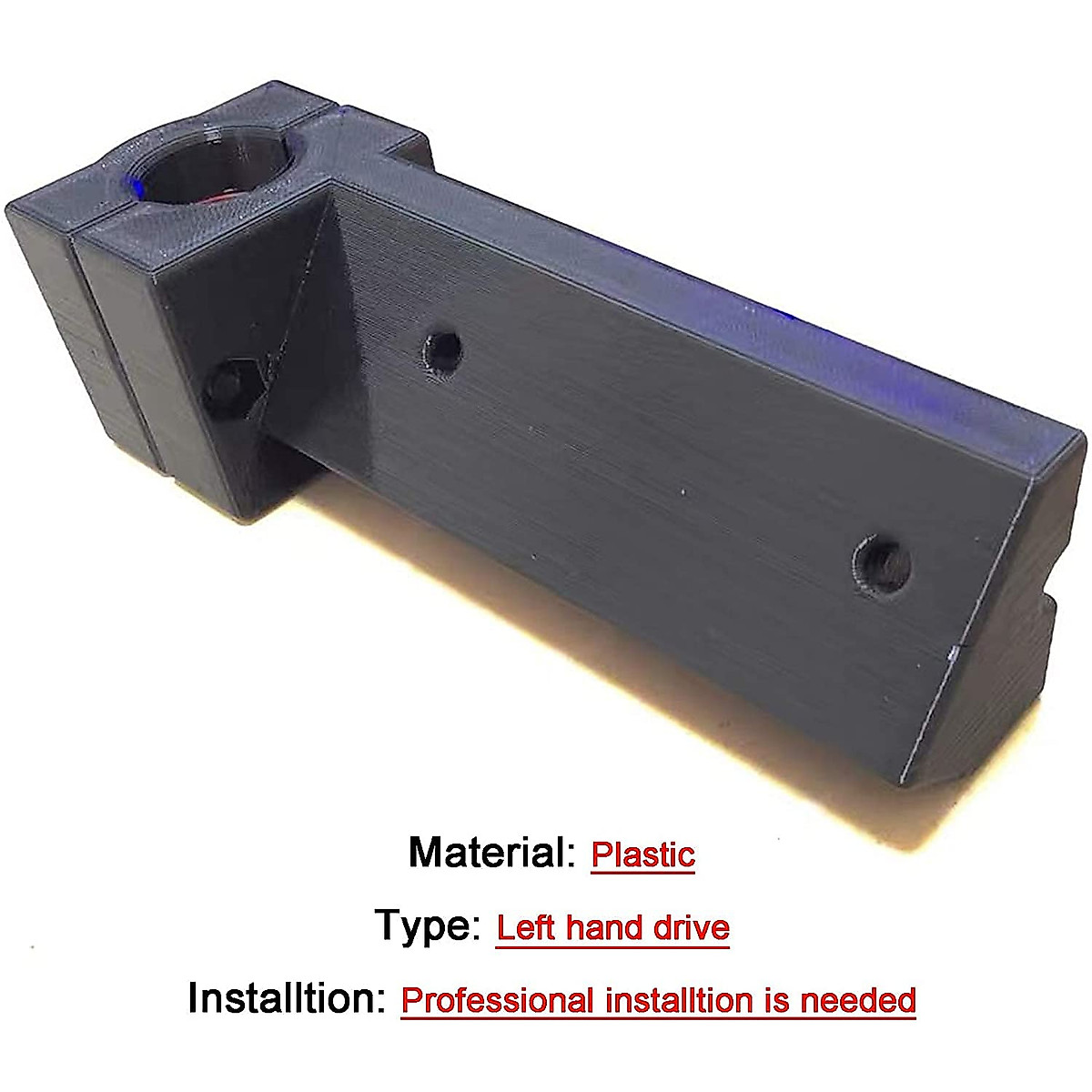 Linzhen Gearshift Shifter Support Mount RHD TH8A Bracket for Playseat Challenge Chair G25 G27 G29 G920 Accessories (Right Hand Drive)