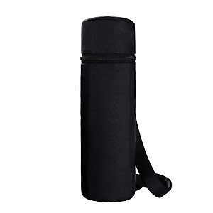 Aosbos Insulated Wine Bag Water Bottle Carrier Portable Wine Cooler Bag Padded Protection Tote Bag with Shoulder Strap for Travel Picnic Purse