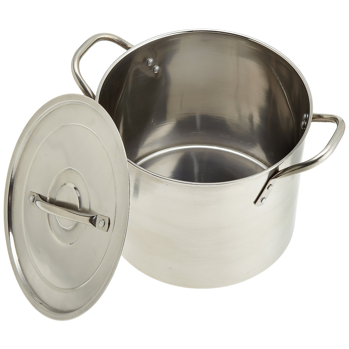 Star Crafts 4 Piece Stainless Steel Stock Pot Cookware Set Contains 4 Stockpots and 4 lids