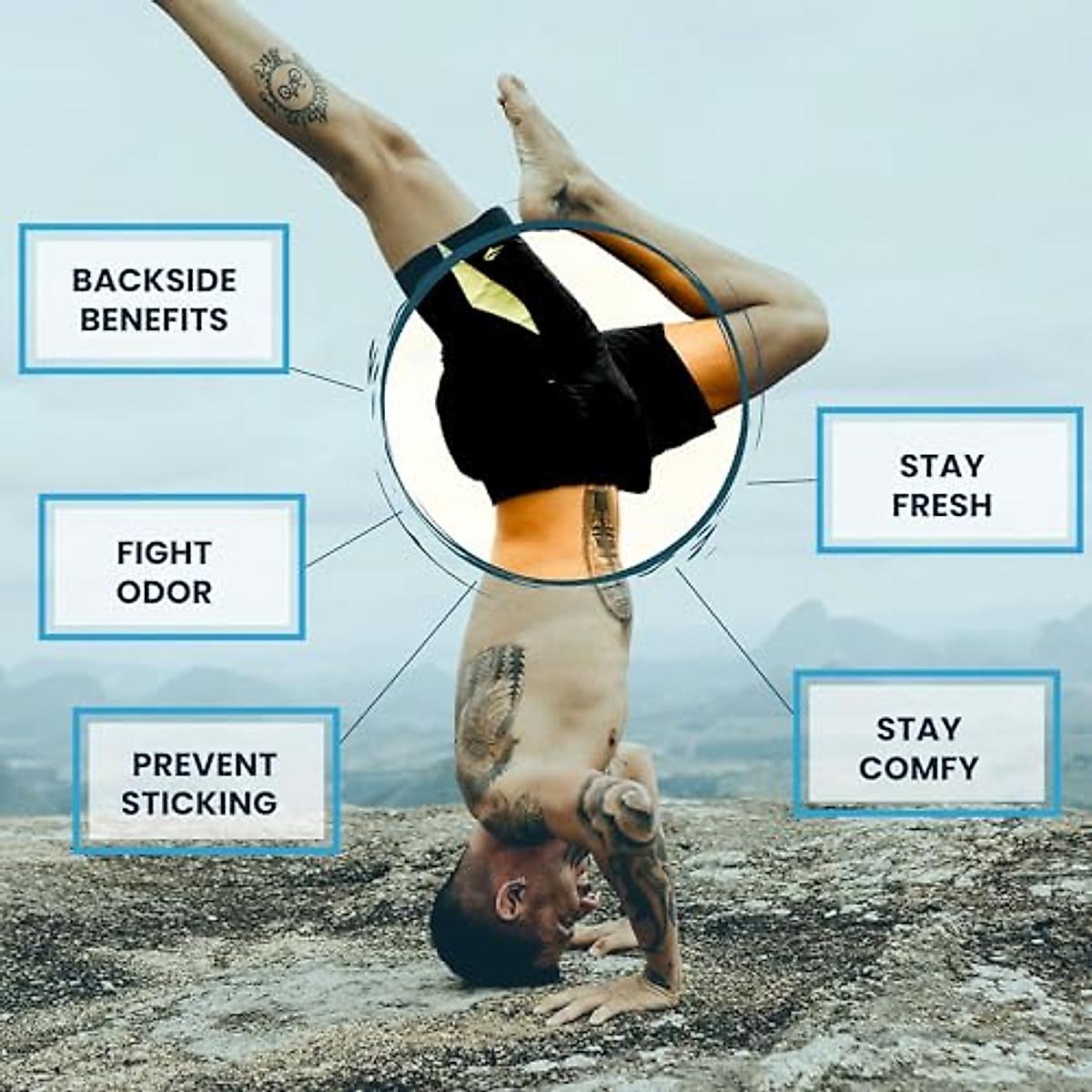 Ball Deodorant Lotion for Men by Super Fresh | Mens Hygiene Cream for Groin, Butt, & Body | Control Odor and Stay Comfortable | Aluminum Free | 4 oz Tube