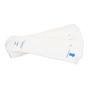 50PCS Disposable Thermometer Probe Cover Set, PE Film Paper 9.5x2.5cm, Accurate for Digital Thermometer