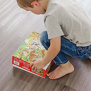 Melissa & Doug Rainforest Floor Puzzle (48 pcs, 2 x 3 feet) - FSC Certified