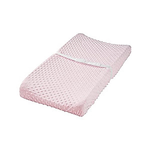 Simple Joys by Carter's Unisex Kids' Cotton Changing Pad Covers, Pack of 2, Blush/Pink, One Size
