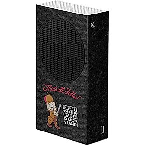 Skinit Decal Gaming Skin Compatible with Xbox Series S Console - Officially Licensed Looney Tunes Elmer Fudd Thats All Folks Design