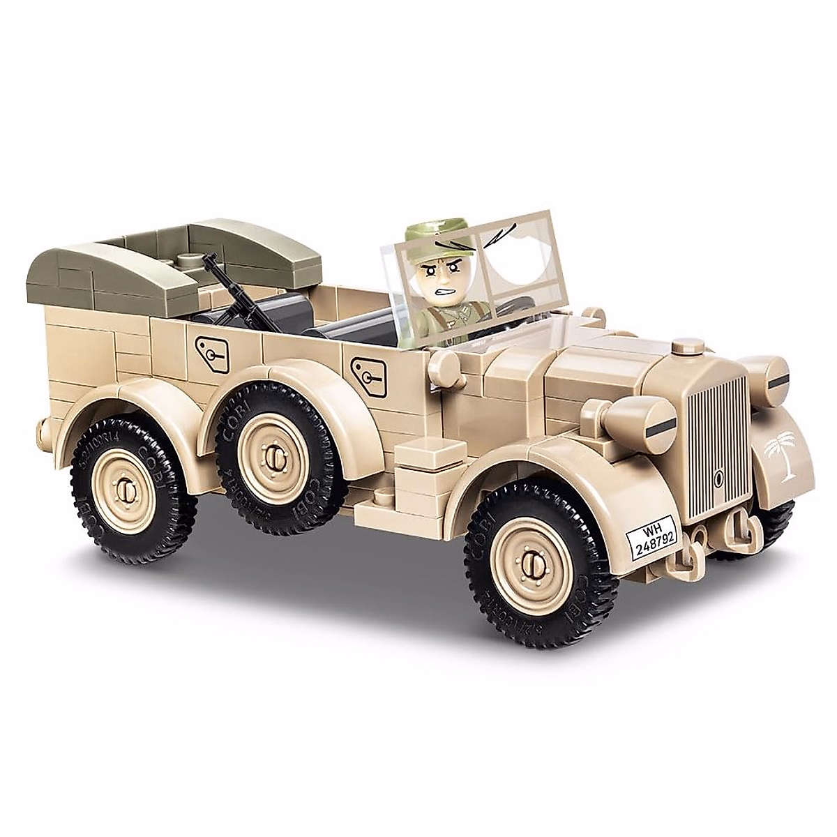 COBI Historical Collection 1937 Horch 901 (Kfz.15) Vehicle, Desert Sand