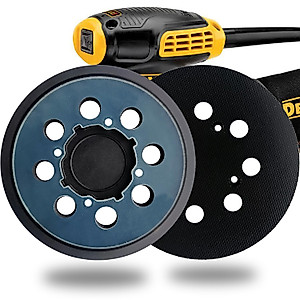 2 Pack 5 Inch 8 Hole Hook and Loop Replacement Sander Pad for DeWalt DWE6423/6423K, DWE6421/6421K, DWE6421-B2, DWE6421-B3, DWE6421-BR, DCW210B Sander Part -DWE64233 & N329079