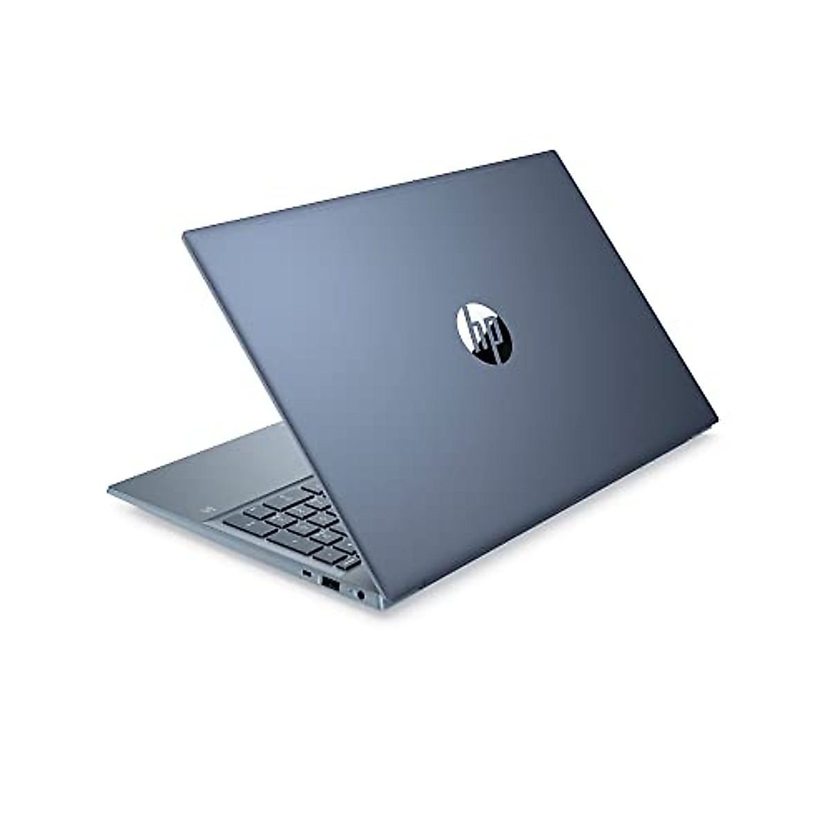 HP Pavilion 15 Business Laptop I 15.6" Diagonal Full HD IPS BrightView I AMD 8-core Ryzen 7 5700U I 16GB DDR4 512GB SSD I AMD Radeon Graphic I USB-C HDMI Office365 Win11Pro Blue + 32GB MicroSD Card