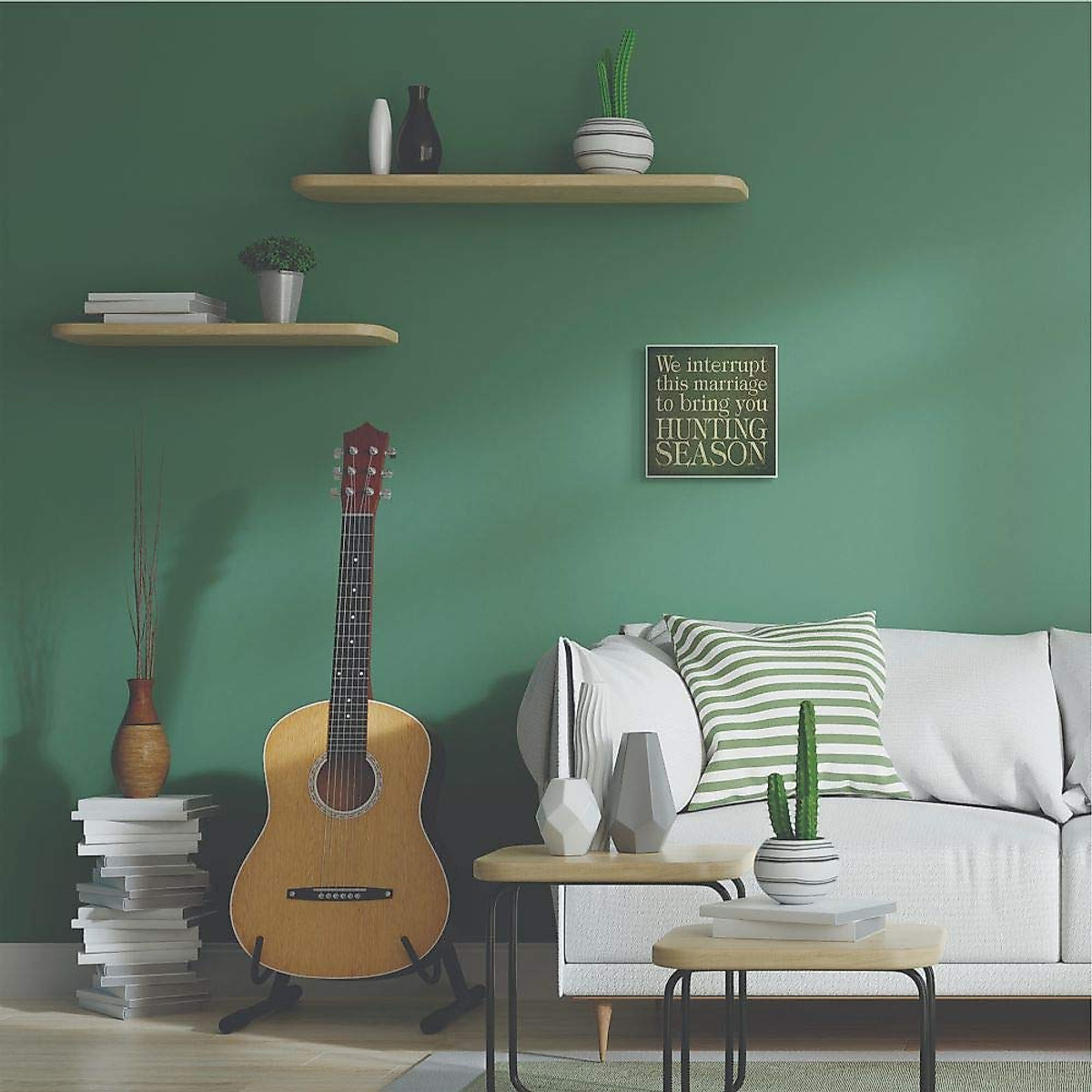 Stupell Industries Marriage Funny Word Country Home Green Design Wall Plaque, 12 x 12, Multi-Color