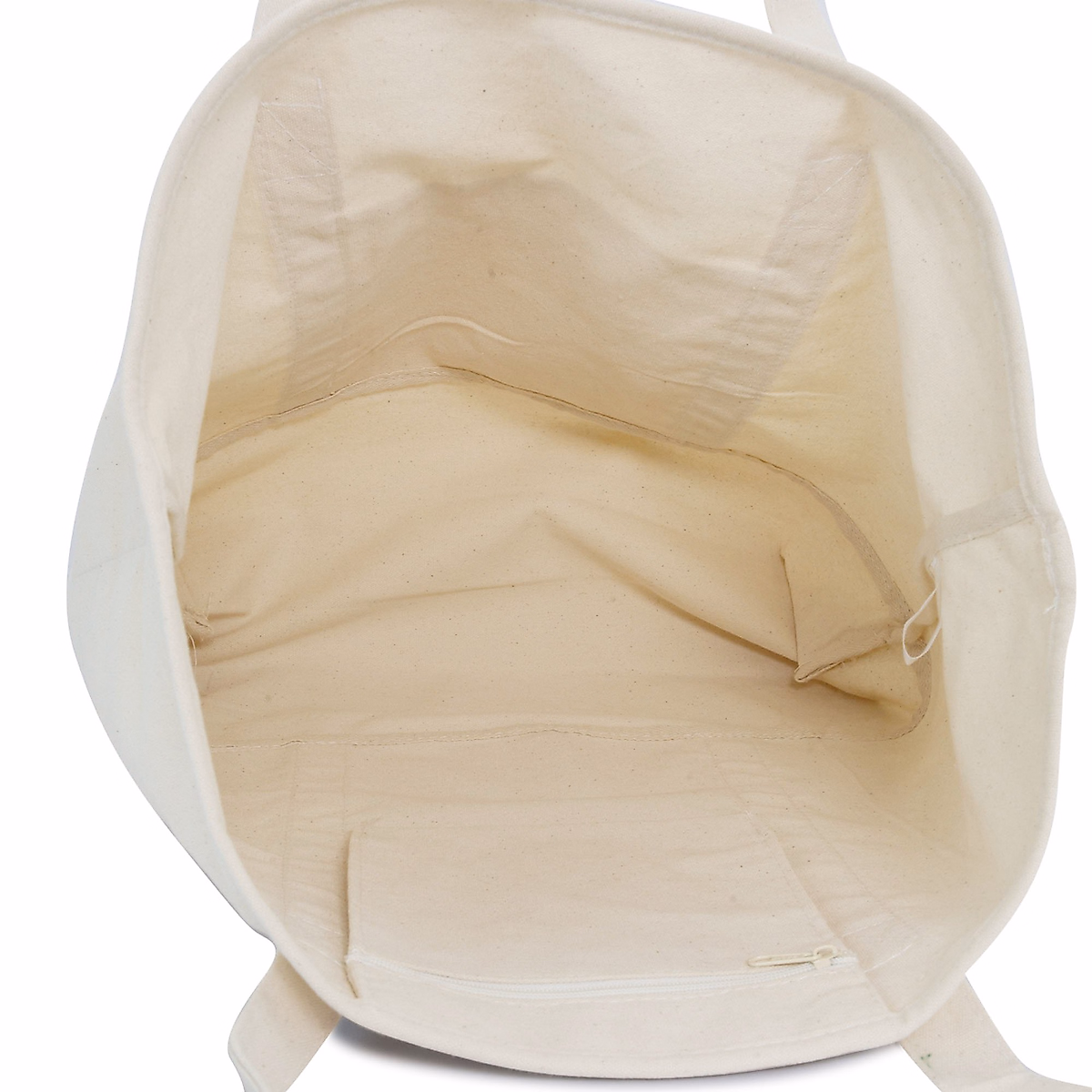 DALIX Monogram Bag Personalized Totes For Women Open Top Natural Letter M