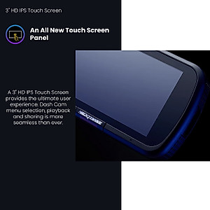 NEXTBASE 522GW Dash Cam Front and Rear Camera Small with App- 1440P/30fps Quad HD with Wi-Fi Bluetooth 10Hz GPS- Built-in Alexa- Night Vision- Parking Mode- 280/360 Degree Dual 6 Lane Wide Recording