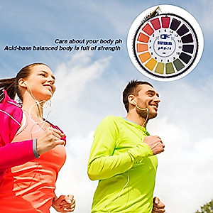 Jovitec Universal pH Test Paper Strip Roll, pH Full Range 0-14, 5 m/Roll (2 Rolls)