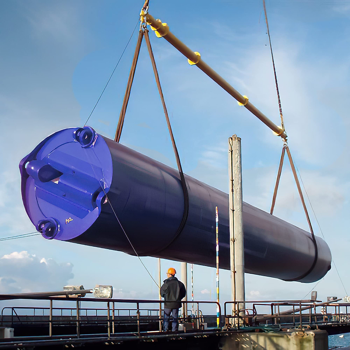 ATERET Powerlift Green Polyester Endless Round Sling - 6 Feet Length, 5,300 lb. Vertical Capacity, 10,600 lbs Basket - Heavy Duty Poly Lifting Sling