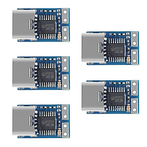 AITRIP 5 PCS PDC004-PD PD Decoy Module, USB-C PD 20V DC Fixed Voltage Power Trigger Module 5A Type-C Female Input for Notebook