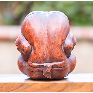 Garden Age Supply Weeping Buddha Yogi Weeping Buddha Statue, Buddhism (Medium)