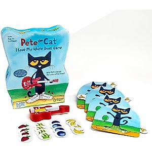 Educational Insights Pete The Cat I Love My White Shoes Game Board Game for Toddlers & Preschoolers, Gift for Toddlers Ages 3+