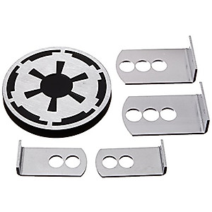 Plasticolor 002281R01 Star Wars Empire Imperial Symbol Hitch Cover, 1 Pack, 1.25 inch