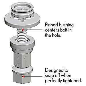 Mayfair STA-TITE Toilet Seat Fastening Hardware Upgrade Kit, STATITE