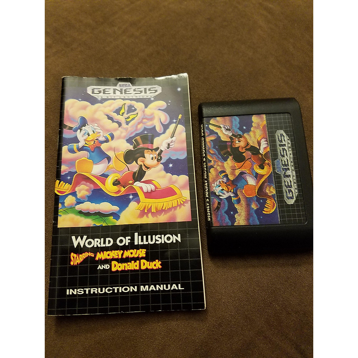 World of Illusion starring Disney's Mickey Mouse & Donald Duck