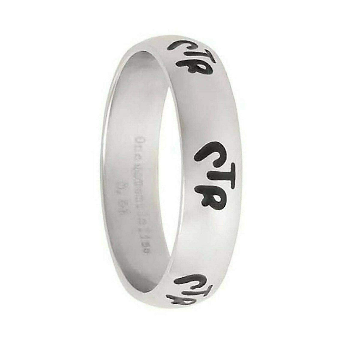 J66 - CTR RING Stainless Steel "Repeat Curve" (4.5)