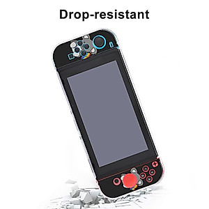 Gay Pride Koala Printed Protective Case Cover Compatible with Switch Game Console Controller with Holder Stand