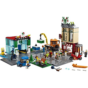 LEGO City Town Center 60292 Building Kit; Cool Building Toy for Kids, New 2021 (790 Pieces)