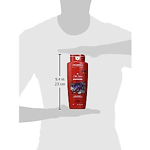 Old Spice Body Wash for Men, Nightpanther, Long Lasting Lather, 21 Fl Oz, 5.476 Lb