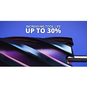 Drill America 1" X 2" NACO (Nano-Composite) Coated Blue Annular Cutter, ANC Series