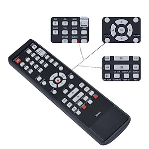 NB887 NB887UD Replacement Remote Control for Magnavox DVD VCR Combo Player ZV427MG9 RZV427MG9 ZV427MG9A RZV427MG9A MDR161V MDR161V/F7 NB887UH MDR161VF7 NB820