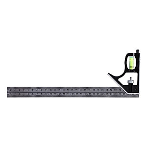 Combination Ruler Adjustable Stainless Steel Multifunctional Combination Try Set Kit Right Angle Ruler GD