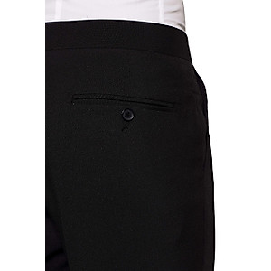 Opposuits Men's Formal Outfit - Premium Tuxedo Suit - Slim Fit - Black - includes Blazer, Pants and Bow Tie