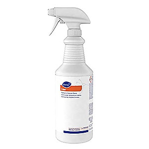 Diversey Crew 95325322 Foaming Acid Restroom Cleaner, 12 x 32 oz./946 mL Spray Bottles (Pack of 12)