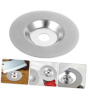 Mobestech 4pcs Angle Whetstone Waterstone Cutter Sharpening Stump Angle Cutting Disc Stump Remover Hand Wisking Tool Electric Sanding Wheel Diamond Multipurpose Blade