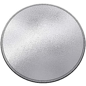 ToHayie Fire Pit Mat, Fire Mat for BBQ Grills, Perfect for BBQ, Smokers, Grills - Protects Porch, Patio, Deck, Wood, Grass, Stone, Composite from Burns - Heat Resistant Fire Pit Mat (26 inch)