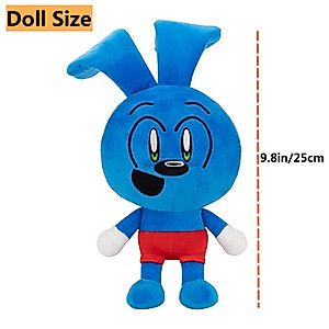 Biolory Riggy Plush Danno Cal Drawings Riggy Plush Toy 9.8inch Stuffed Doll Danno Cal Drawings Riggy Plush Figure Anime Plush Toys Pillow Gifts for Kids Fans Toy Collection