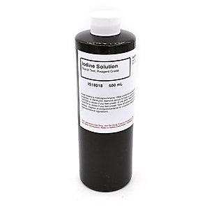 ALDON Innovating Science Reagent-Grade Iodine Solution, 500mL - The Curated Chemical Collection